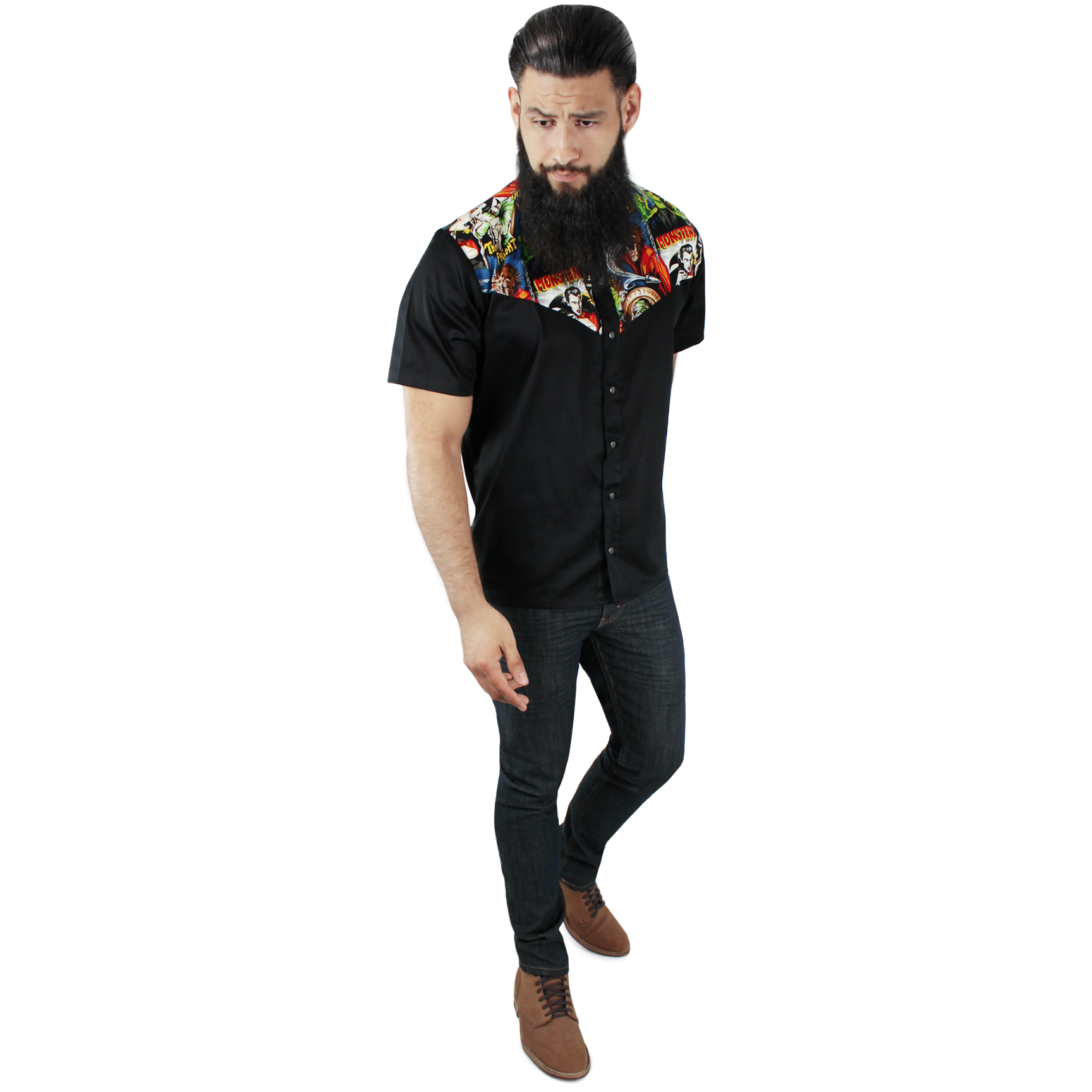 Men's Hollywood Monsters Western Top – This, That & the ODDer things